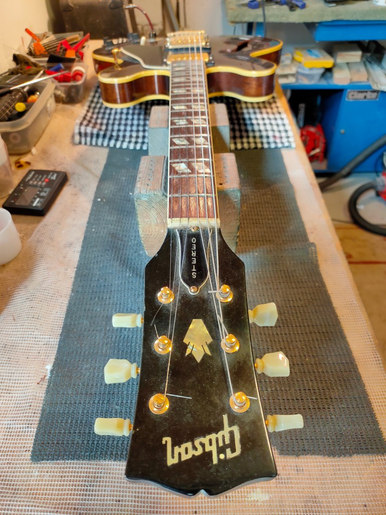 1970 Gibson ES345 re-fret with Dunlop 6260 Nickel/Silver Frets | John ...