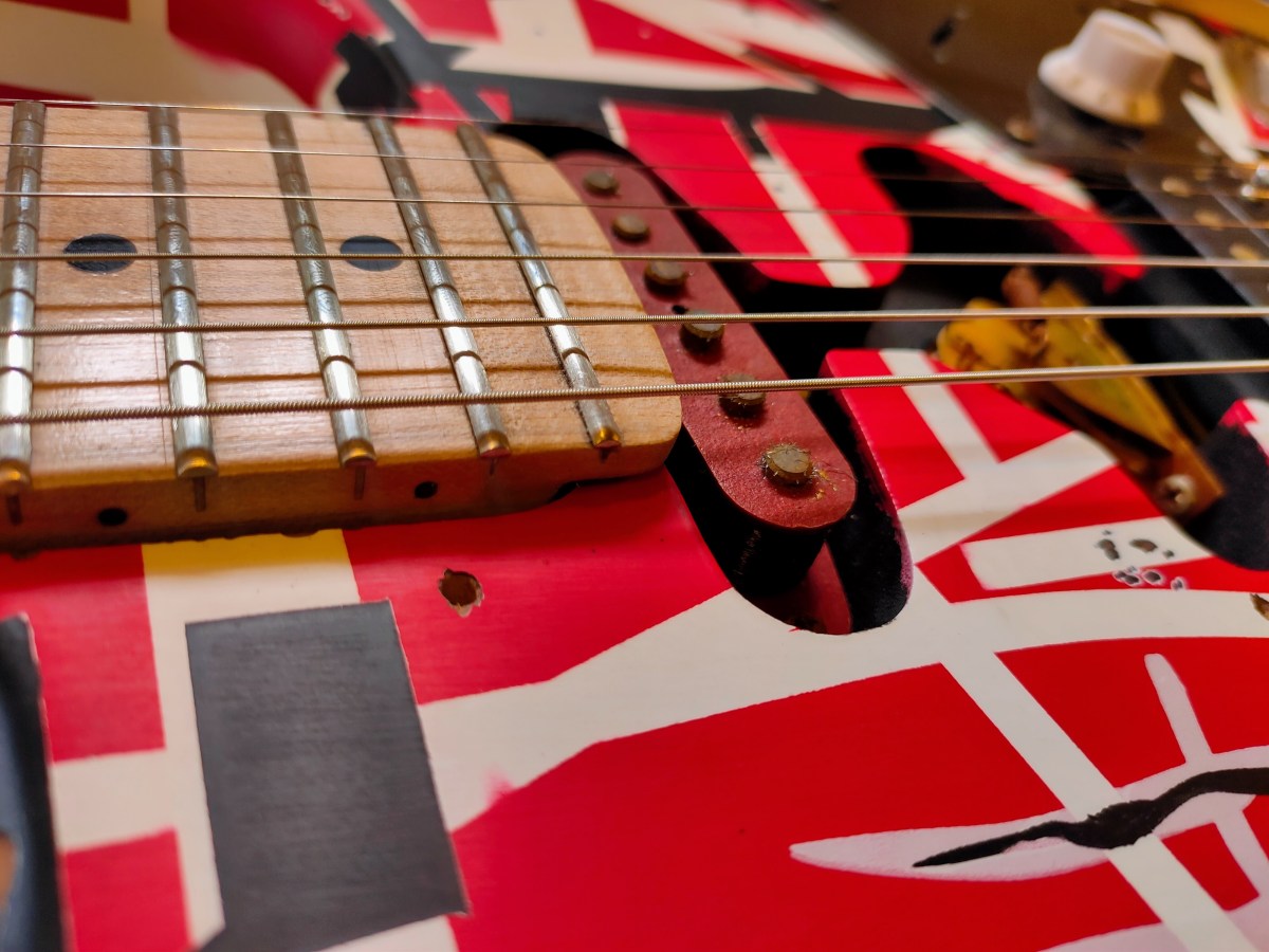 EVH Frankenstein (Clone) – 21 to 22 fret Conversion | John Wesley ...